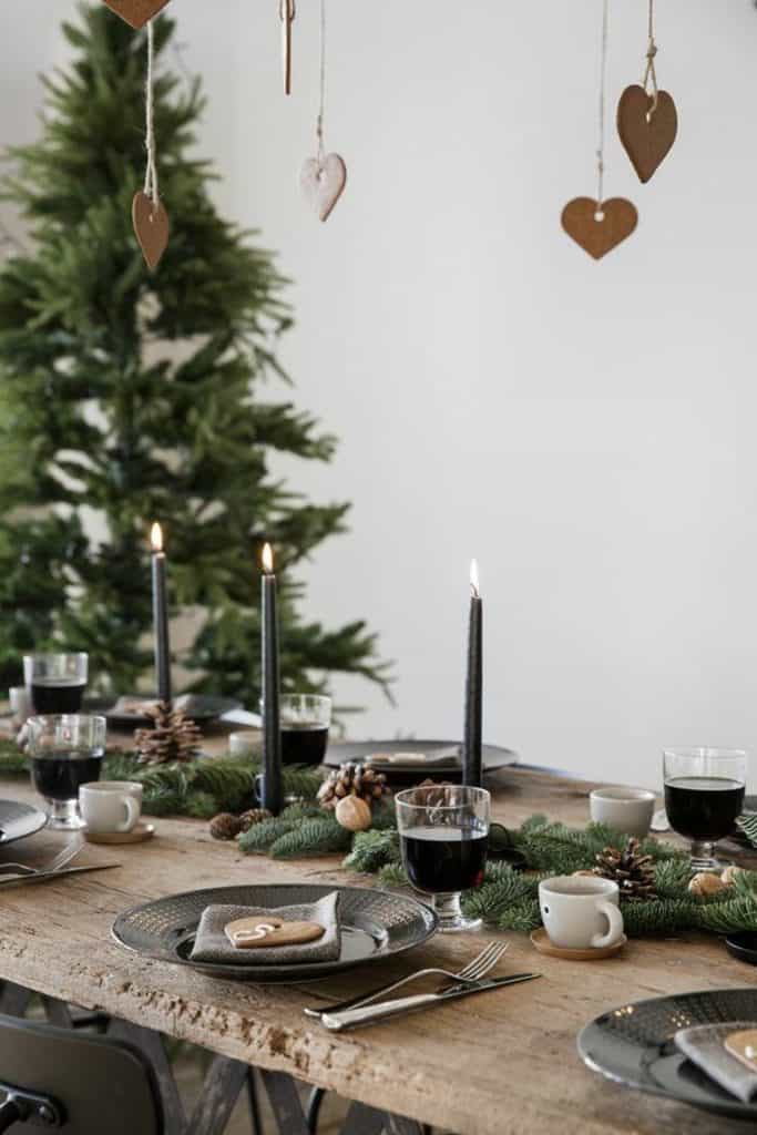 20 Wonderful Christmas Dinner Table Settings For Merry Holidays
