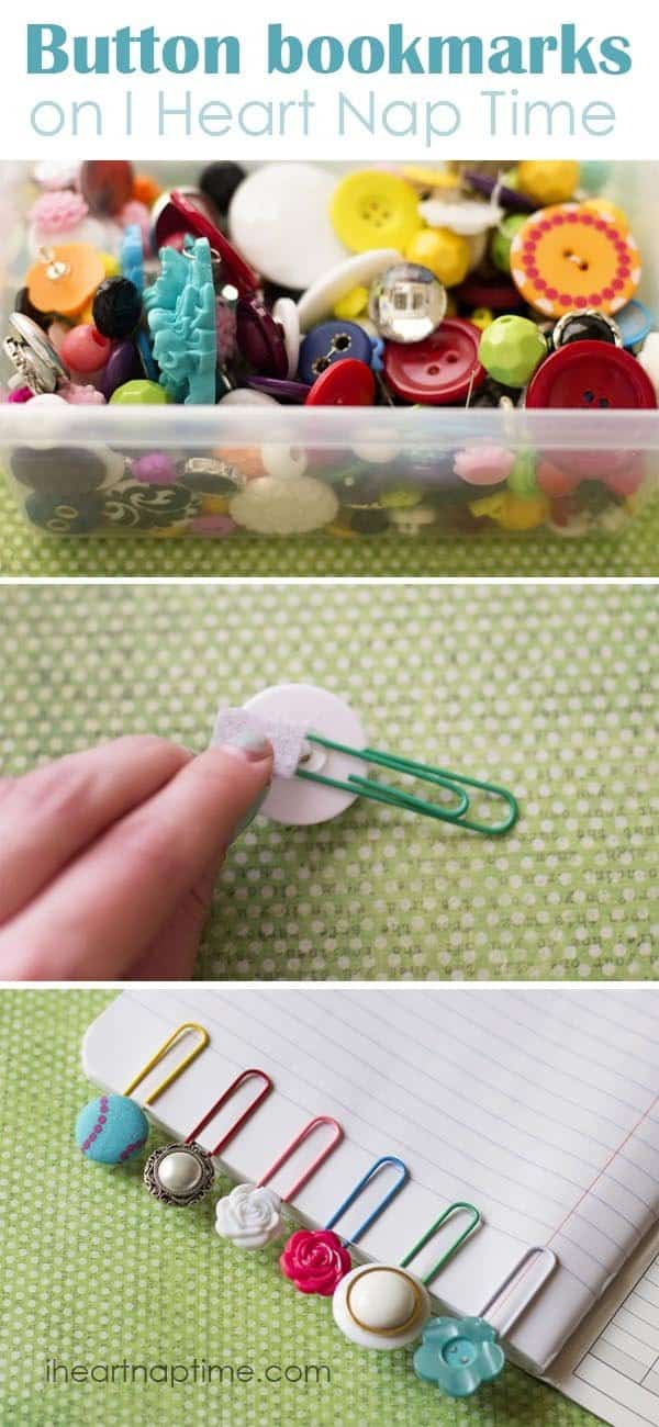 73 Cool Homemade DIY Bookmark Design Ideas