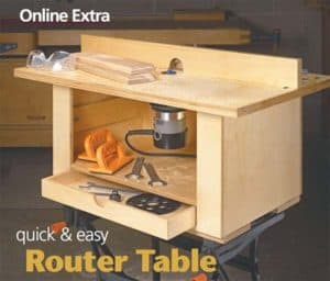 49 FREE DIY Router Table Plans For An Epic Home Workshop