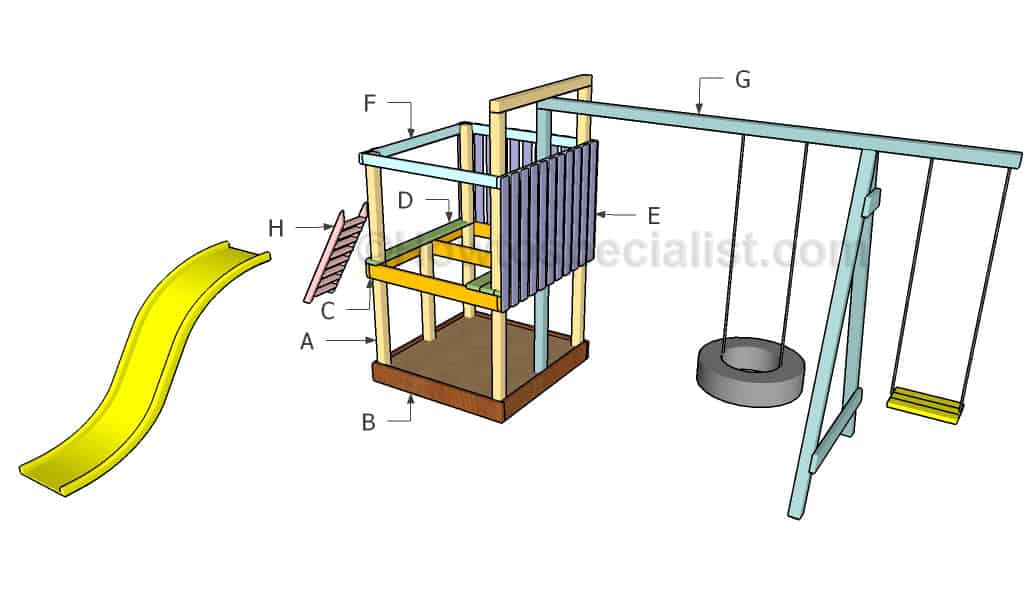 47 Free DIY Swing Set Plans For A Happy Playing Area