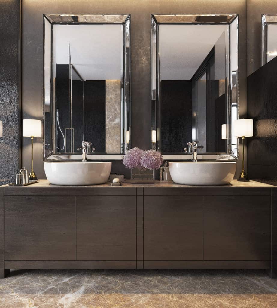 19 Double Vanity Bathrooms That Will Make Your Lives Easier