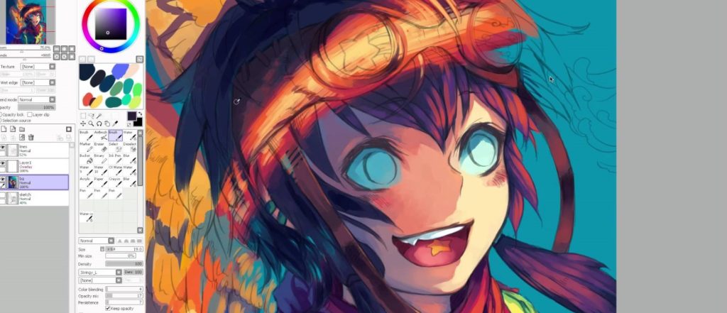 20 Best Paint Tool SAI Brushes And Textures | Art + Reviews