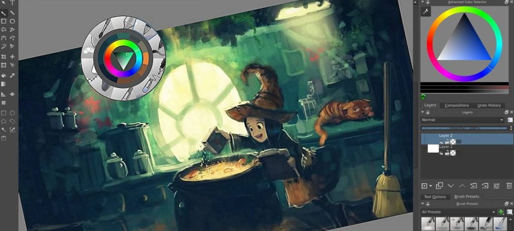 14 Free Krita Brushes And Brush Packs | Art + Reviews