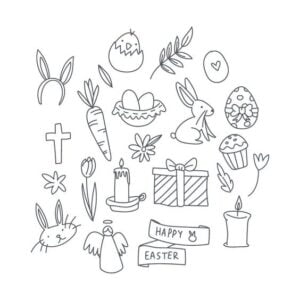 45 Easter Drawing Ideas | A Complete List