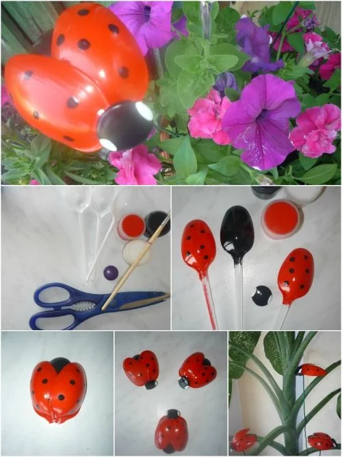 50 Plastic Spoon Crafts And Project To Try Out At Home