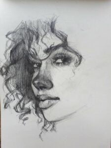 44 Easy Drawing Ideas For Girls: Drawing Females For Beginners