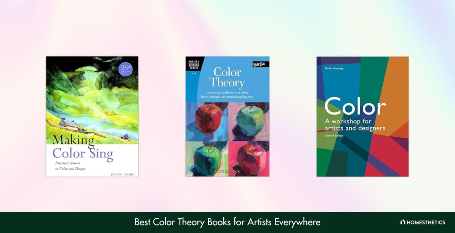 11 Best Color Theory Books For Artists | Reviews + Guide