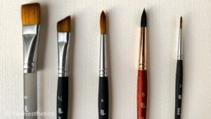Watercolor Brush Size Chart: Exploring Watercolor Brush Sizes For Every ...