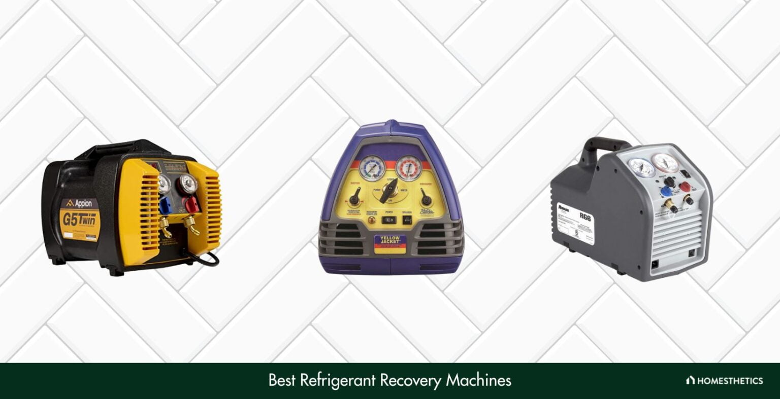 6 Best Refrigerant Recovery Machines Of 2023 Reviewed