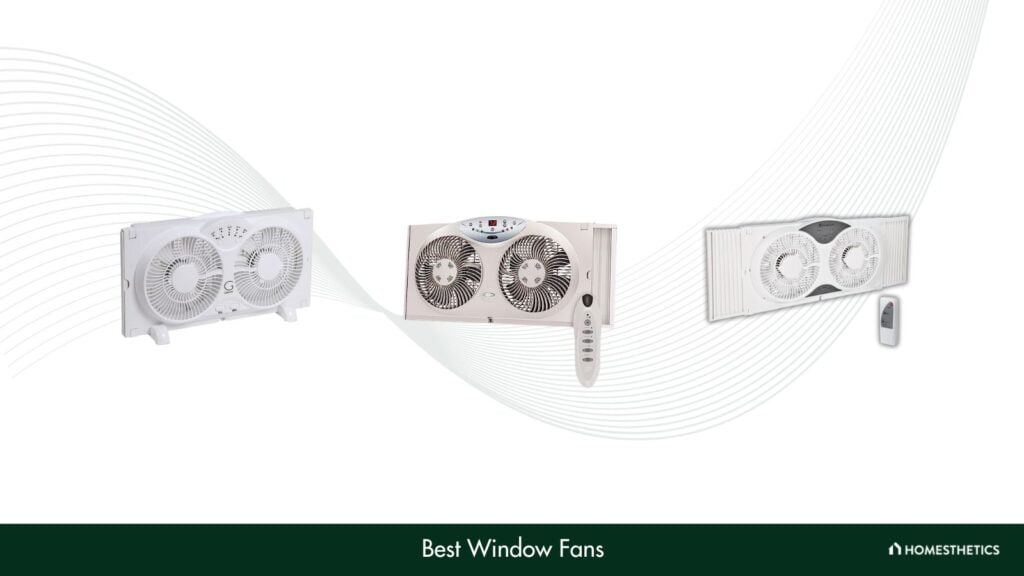 11 Best Window Fans For Cooling With Quiet And Reversible Airflow