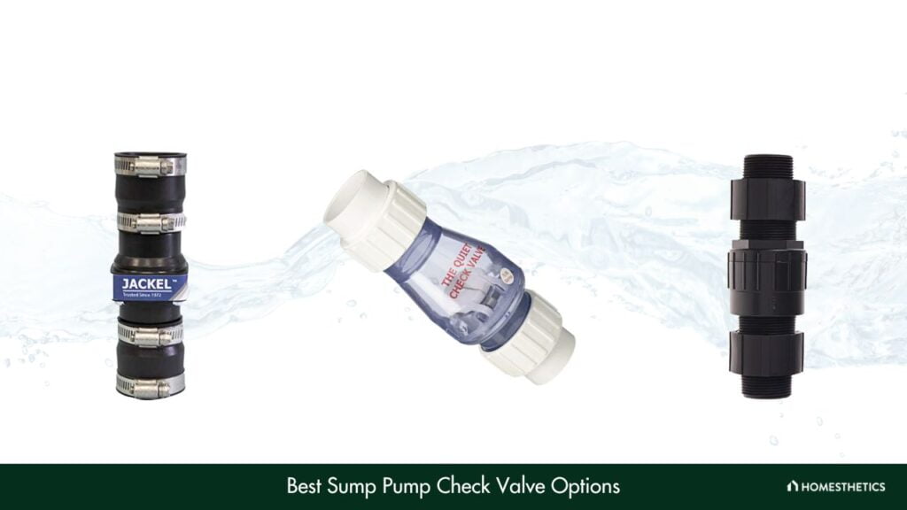 8 Best Sump Pump Check Valve Options To Consider