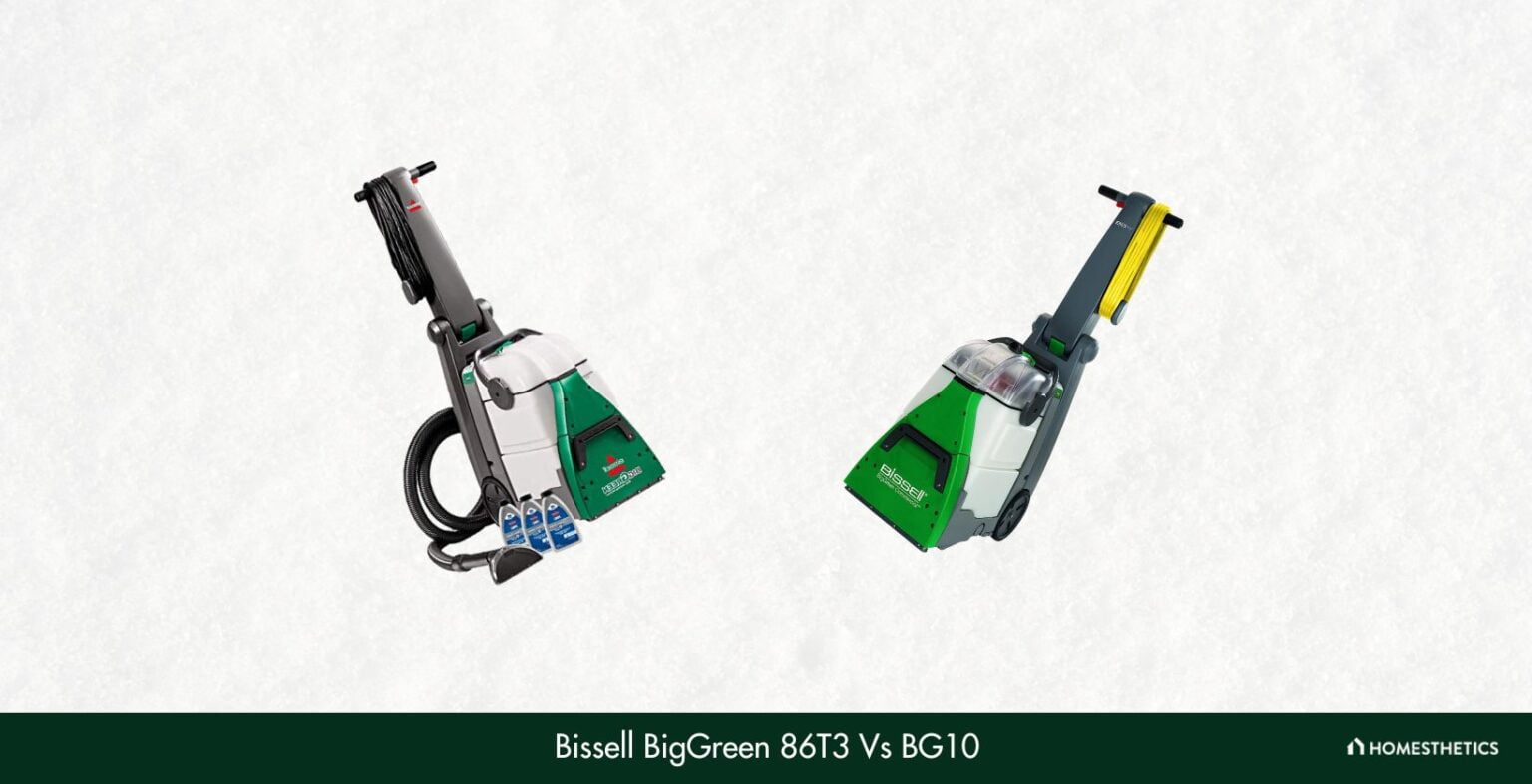 Bissell BigGreen 86T3 Vs BG10 | Carpet Cleaner Comparison + Guide