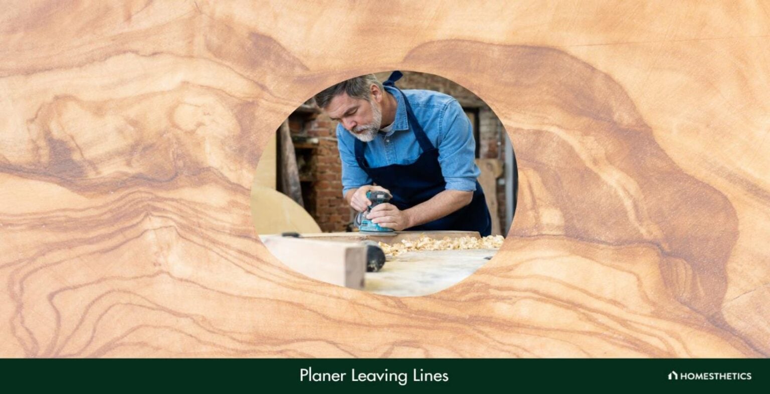 Planer Leaving Lines, Ridges, Tracks And How To Fix It