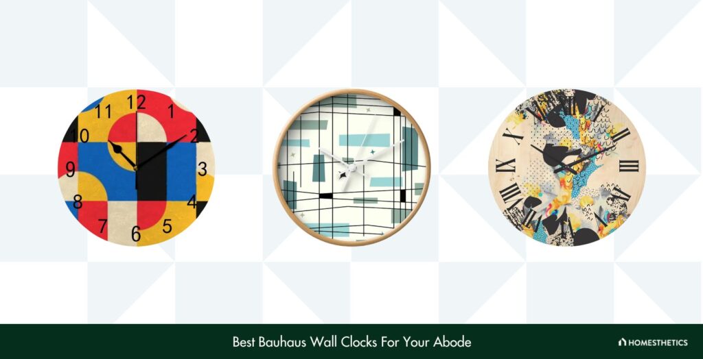 9 Best Bauhaus Wall Clocks For Your Abode | Guide