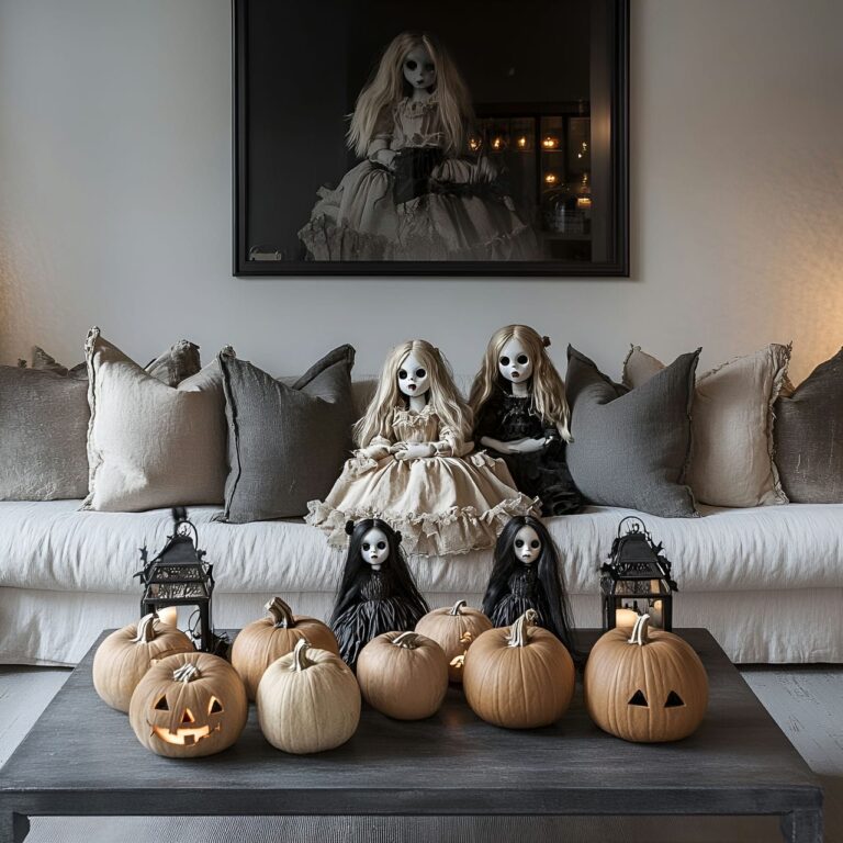 20 Living Room Halloween Decorations For A Spooky Makeover