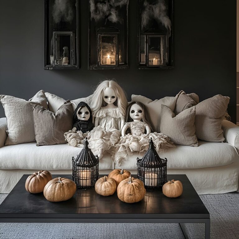 20 Living Room Halloween Decorations For A Spooky Makeover