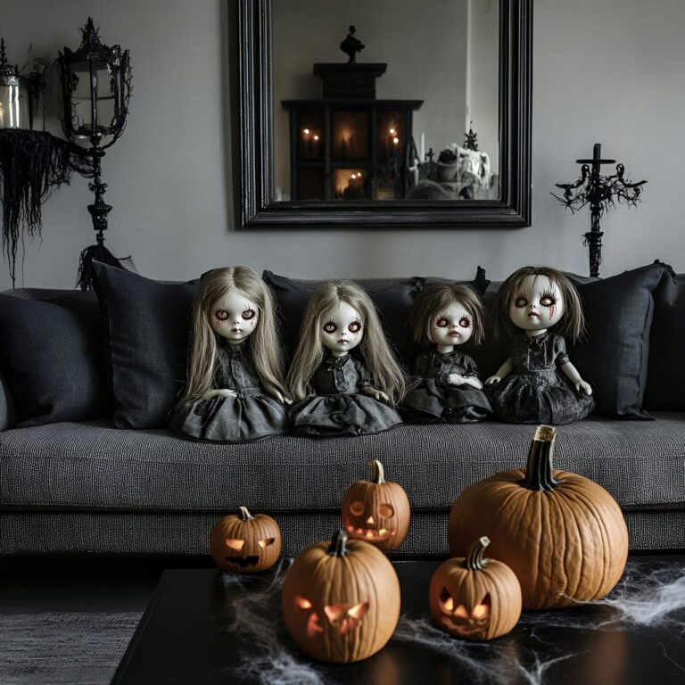 20 Living Room Halloween Decorations For A Spooky Makeover