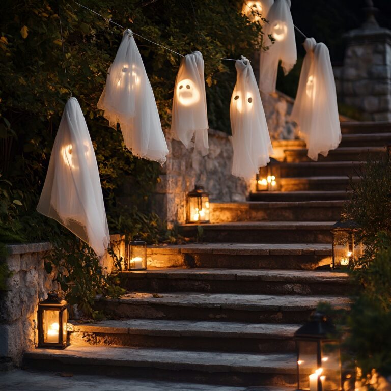 27 Halloween Staircase Décor Ideas For An Enchanting Spooky Season