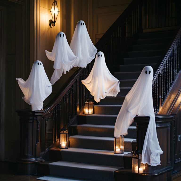 27 Halloween Staircase Décor Ideas For An Enchanting Spooky Season