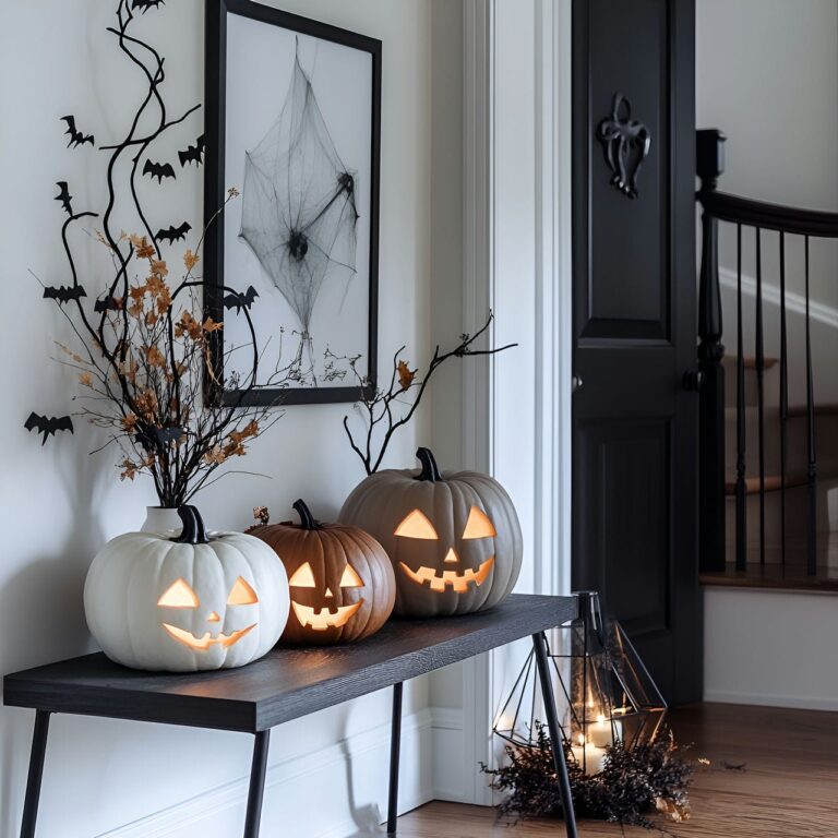 20 Entryway Halloween Décor Designs For A Haunting Welcome