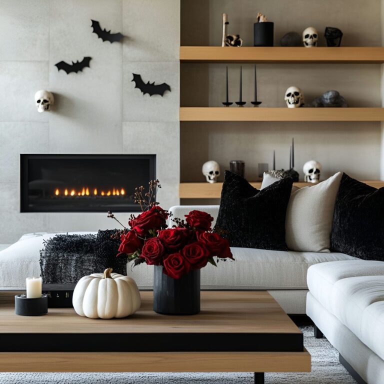 20 Living Room Halloween Decorations For A Spooky Makeover