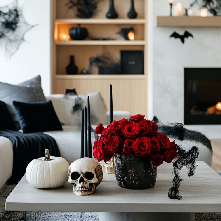 20 Living Room Halloween Decorations For A Spooky Makeover