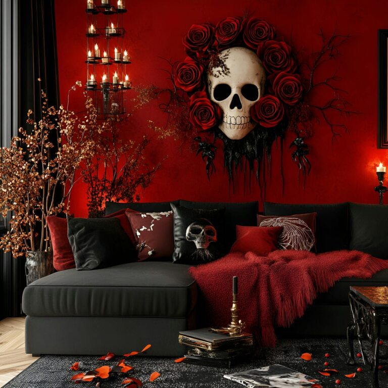 20 Living Room Halloween Decorations For A Spooky Makeover