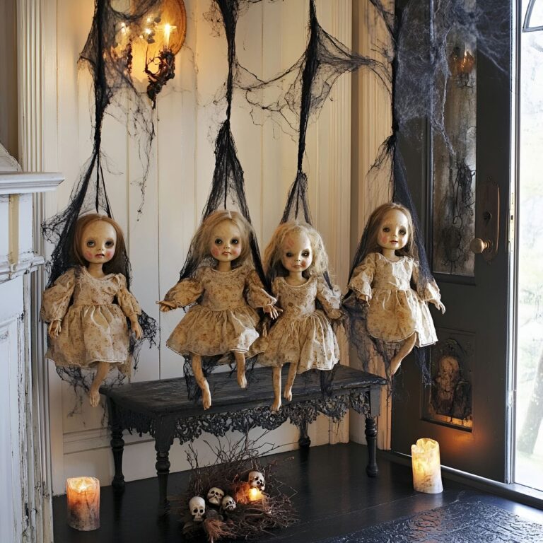 20 Entryway Halloween Décor Designs For A Haunting Welcome