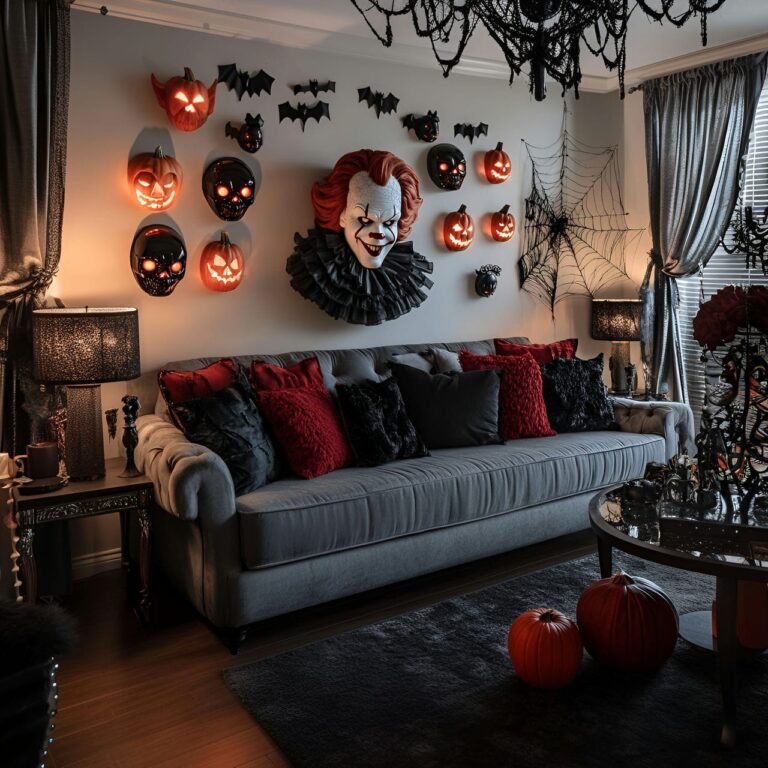 20 Living Room Halloween Decorations For A Spooky Makeover