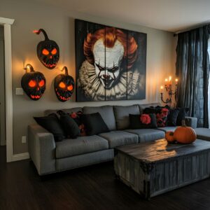 20 Living Room Halloween Decorations For A Spooky Makeover