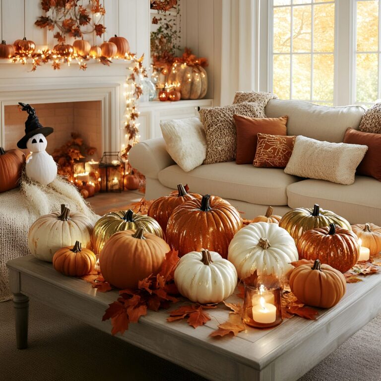 20 Living Room Halloween Decorations For A Spooky Makeover