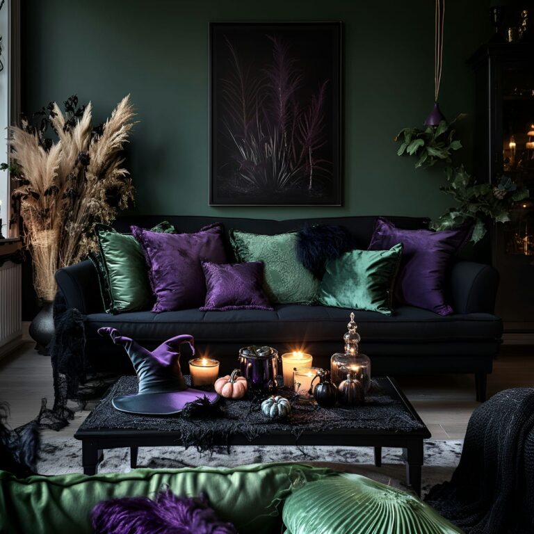 20 Living Room Halloween Decorations For A Spooky Makeover