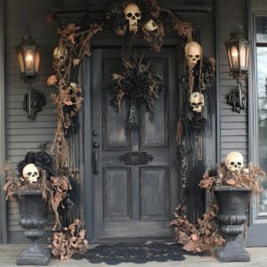 23 Front Porch Halloween Decoration Ideas For Spooky Curb-Appeal