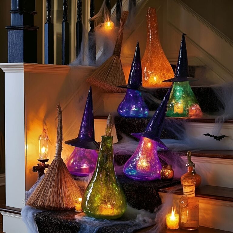 27 Halloween Staircase Décor Ideas For An Enchanting Spooky Season