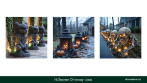 25 Halloween Driveway Ideas To Create A Haunting First Impression