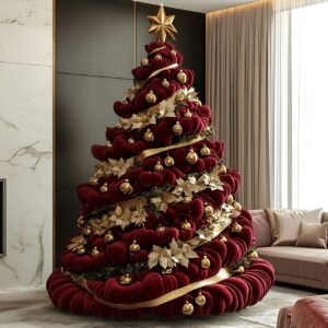 20 Red Christmas Trees Making A Striking Statement This Holiday Season