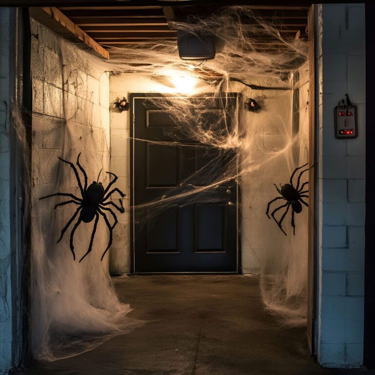 30 Halloween Garage Décor Ideas For A Spooky Transformation