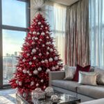 20 Red Christmas Trees Making A Striking Statement This Holiday Season