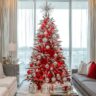 20 Red Christmas Trees Making A Striking Statement This Holiday Season