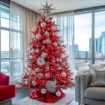 20 Red Christmas Trees Making A Striking Statement This Holiday Season