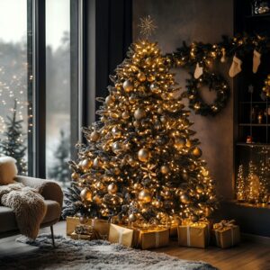 30 Gold & Glam Trees Bringing Luxurious Style To Christmas Décor