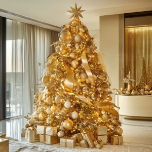 30 Gold & Glam Trees Bringing Luxurious Style To Christmas Décor