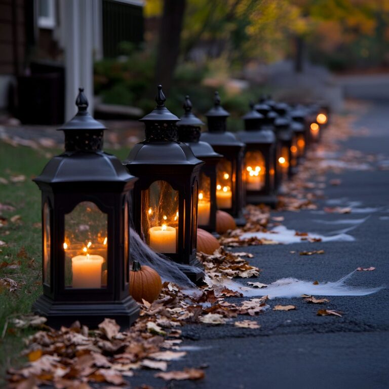25 Halloween Driveway Ideas To Create A Haunting First Impression