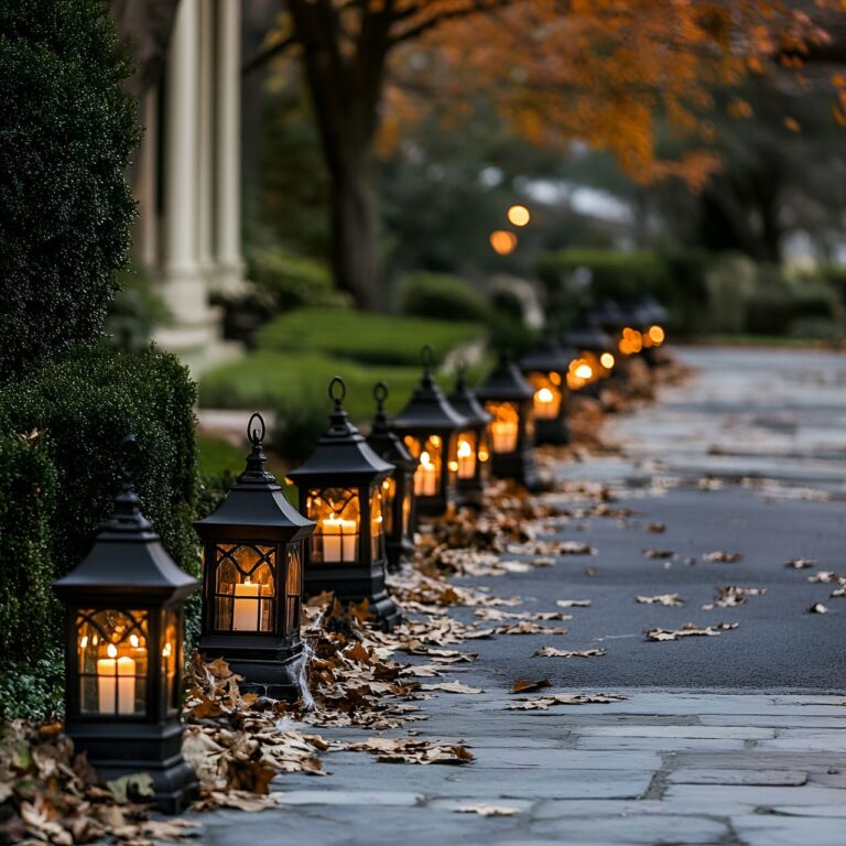 25 Halloween Driveway Ideas To Create A Haunting First Impression