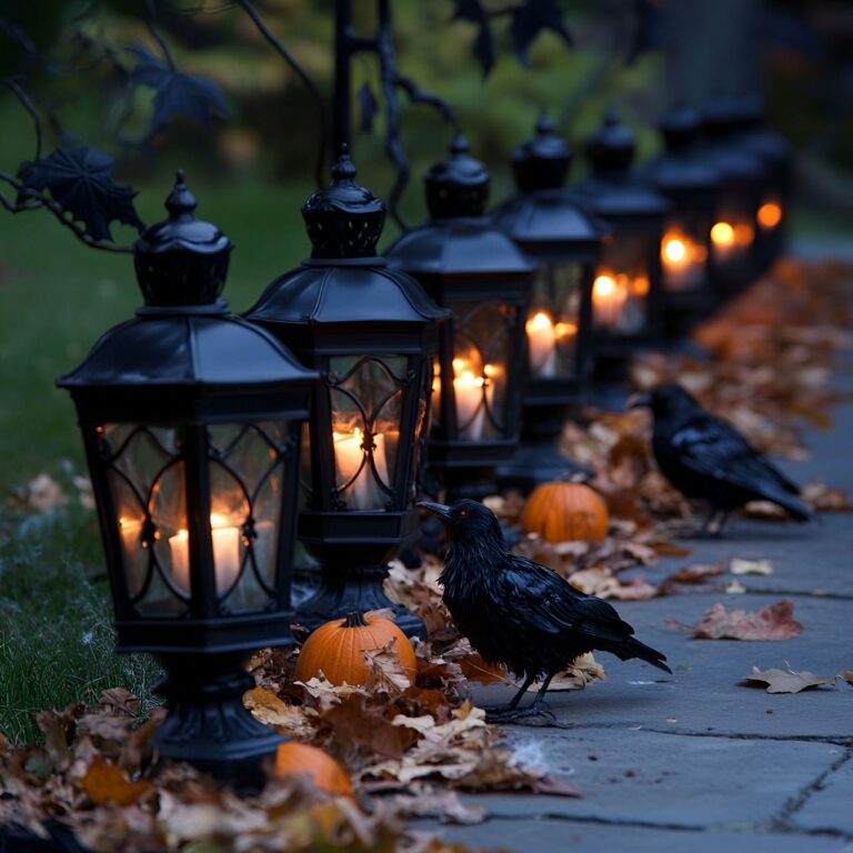 25 Halloween Driveway Ideas To Create A Haunting First Impression