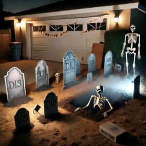 30 Halloween Garage Décor Ideas For A Spooky Transformation