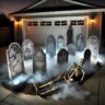 30 Halloween Garage Décor Ideas For A Spooky Transformation