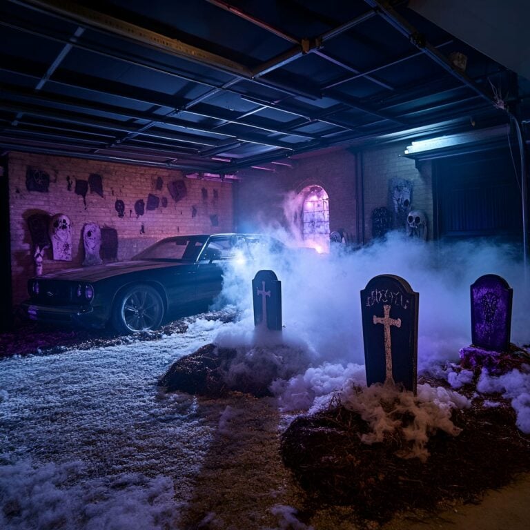 30 Halloween Garage Décor Ideas For A Spooky Transformation