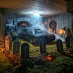 30 Halloween Garage Décor Ideas For A Spooky Transformation