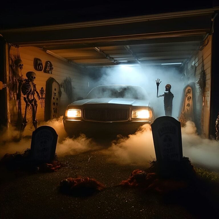30 Halloween Garage Décor Ideas For A Spooky Transformation